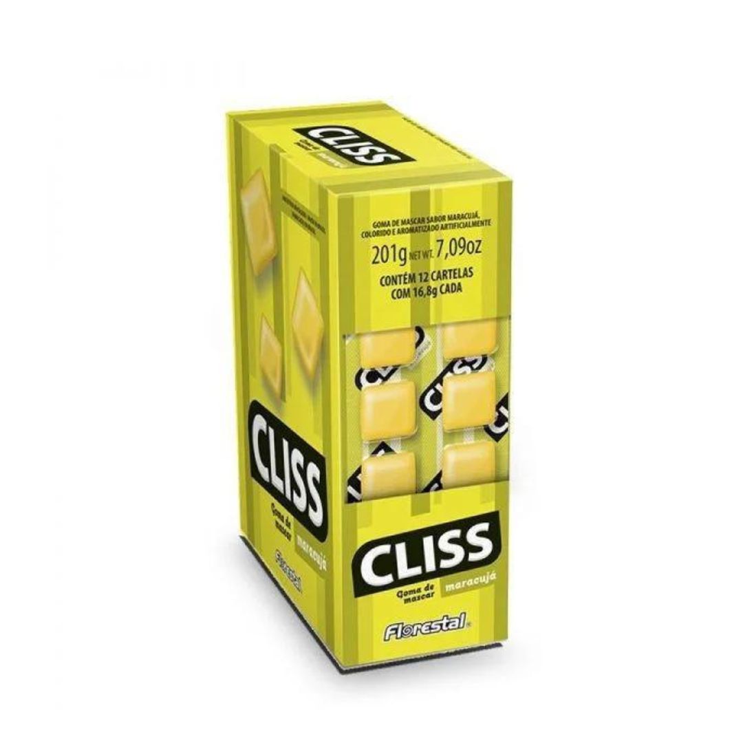 Chiclete Cliss Maracujá