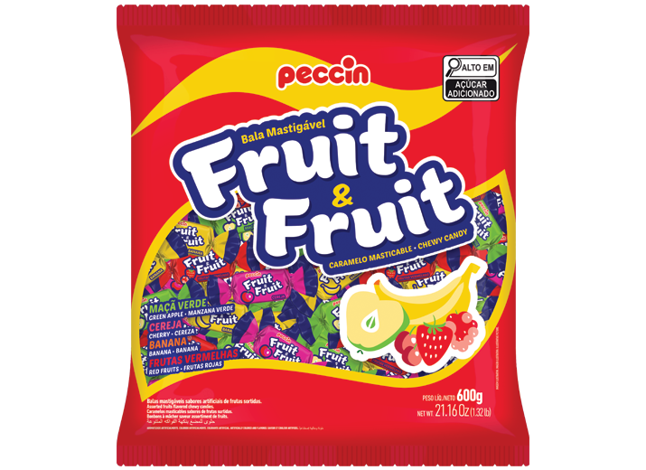 Bala Fruit & Fruit 600g